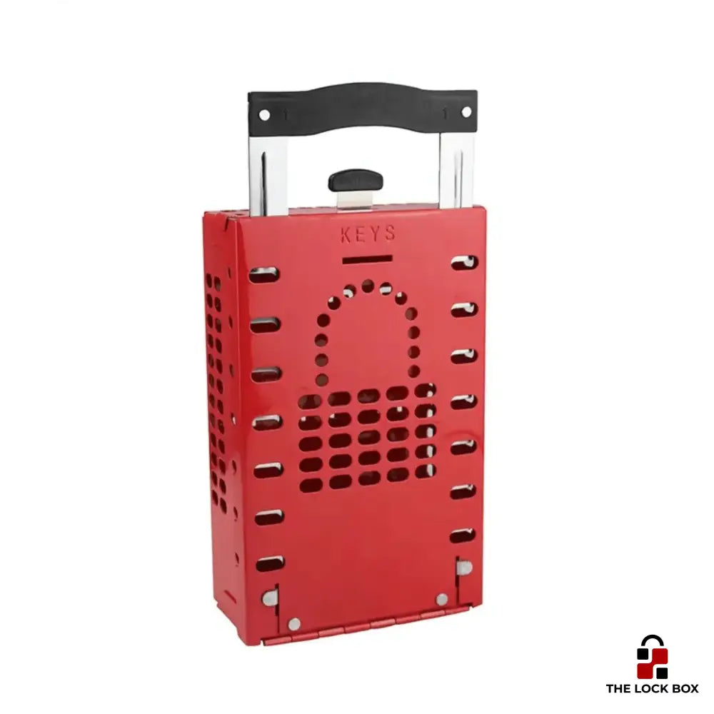 Buy Red Lockbox - Wall Mountable | The Lock Box